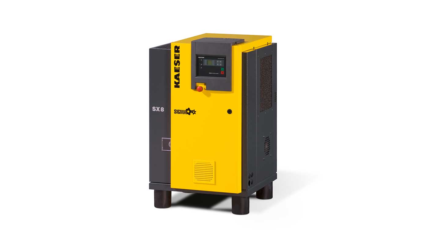 The redesigned SX rotary screw compressor range from Kaeser ...